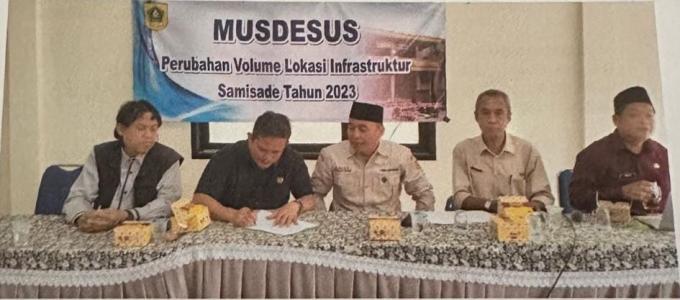 Program Samisade thn 2023 di Desa Klapanunggal Pekerjaan Pengaspalan ...