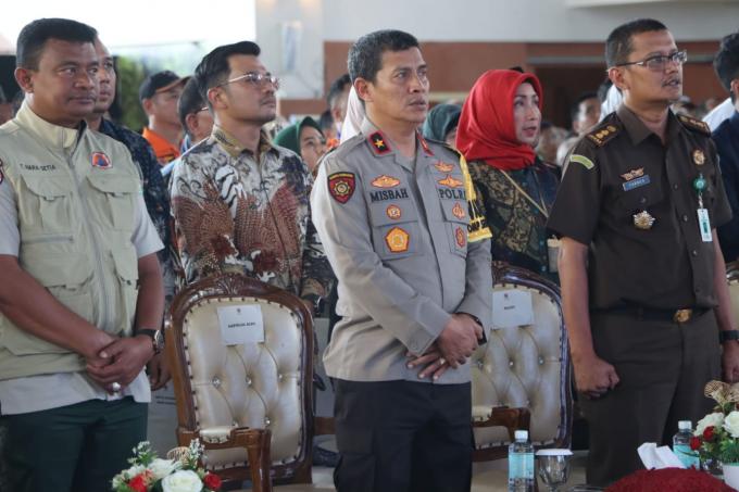 Wakapolda Aceh Hadiri Puncak Peringatan Bulan PRB Tahun 2024