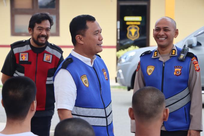 Karo SDM Polda Aceh Tinjau Rikkes Tahap I Penerimaan Terpadu Taruna Akpol